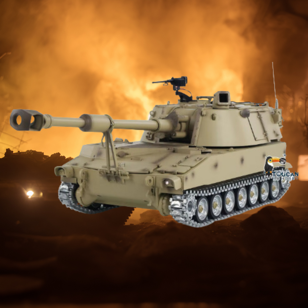 TONGDE M109 A2 HOWITZER 1/16 Scale Battle Tank - Metal Tracks – Taigen Tanks