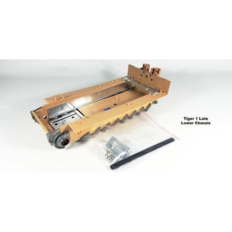 Tiger 1 Metal Lower Chassis & Metal Suspension Arms – Taigen Tanks