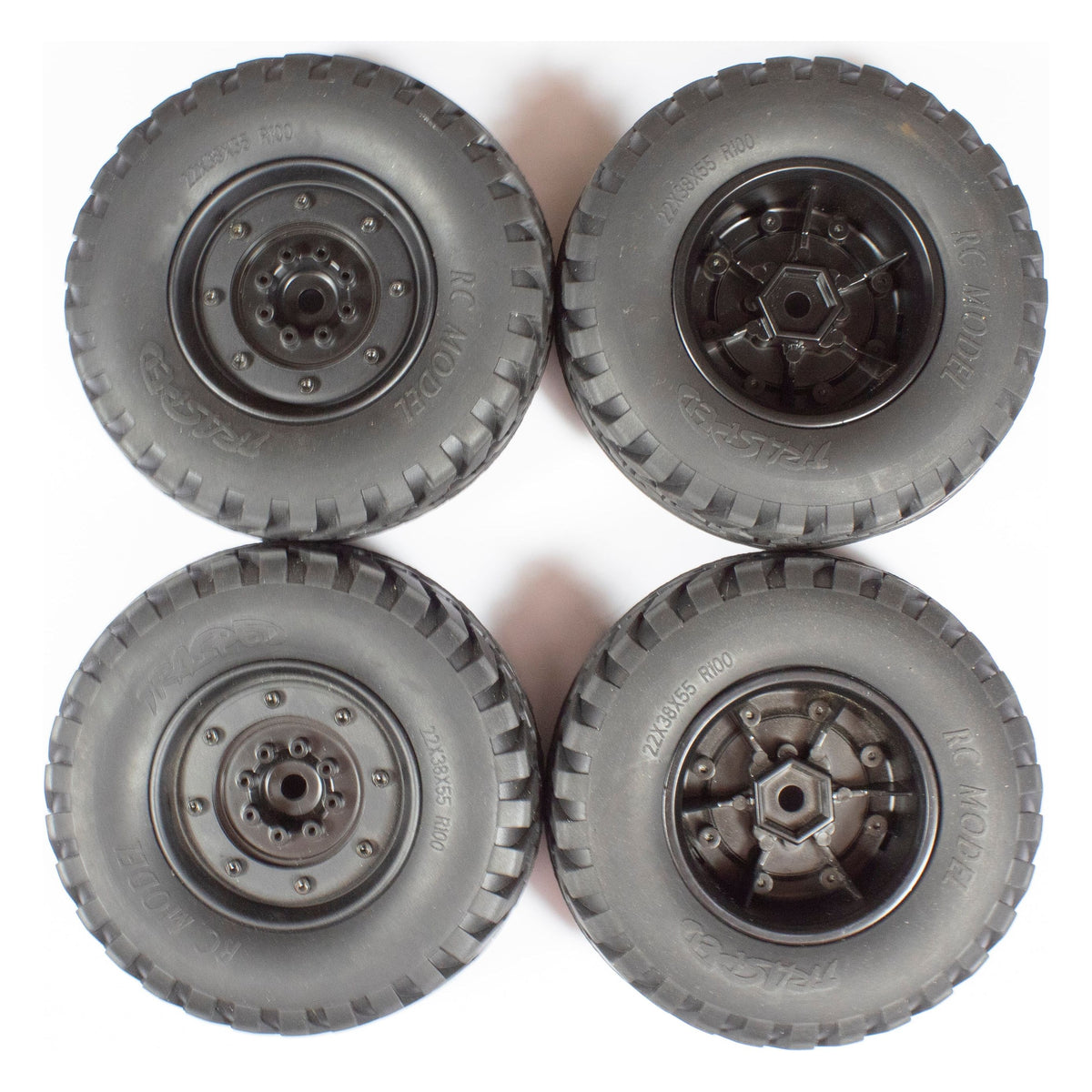 Set of (x4) Replacement Humvee Tires & Wheels – Taigen Tanks